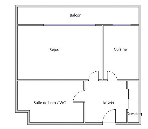 Aubervilliers, Villette, Quatre-Chemins : Appartement 1 pièce à vendre