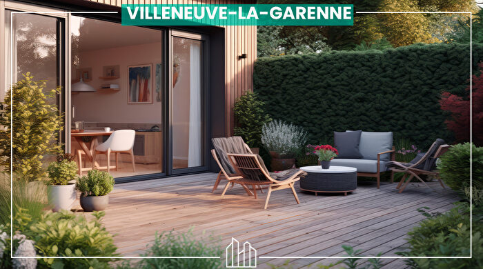 Appartement à vendre - Villeneuve-la-Garenne, Est - 5 pièces - 4 chambres