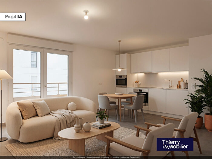 Appartement à vendre - Angers, Saint-Serge, Ney, Chalouère - 3 pièces - 2 chambres