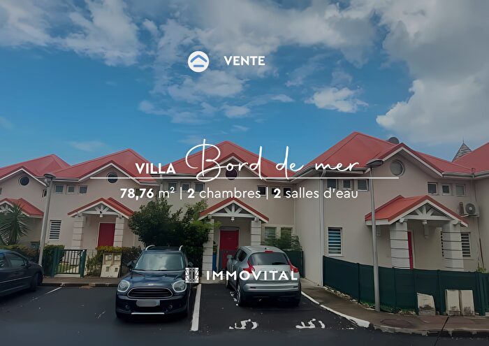 Maison à vendre - Le Moule - 4 pièces - 2 chambres