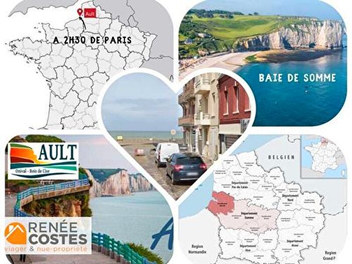 Appartement à vendre - Ault - 5 pièces - 4 chambres