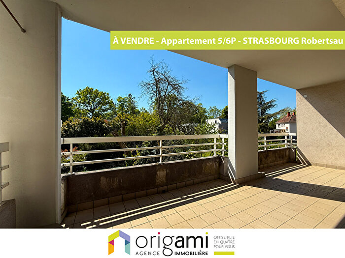 Appartement à vendre - Strasbourg, Robertsau - 5 pièces - 3 chambres