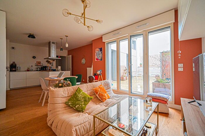 Appartement à vendre - Clichy, Berges de Seine, Beaujon - 3 pièces - 2 chambres