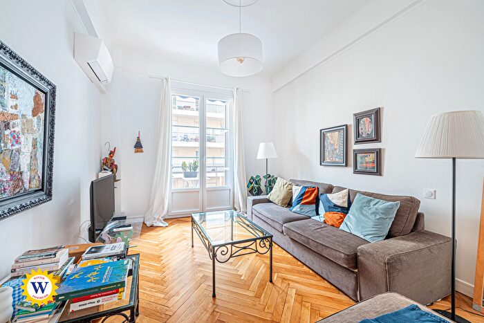 Appartement à vendre - Nice, Carré dor - 3 pièces - 2 chambres