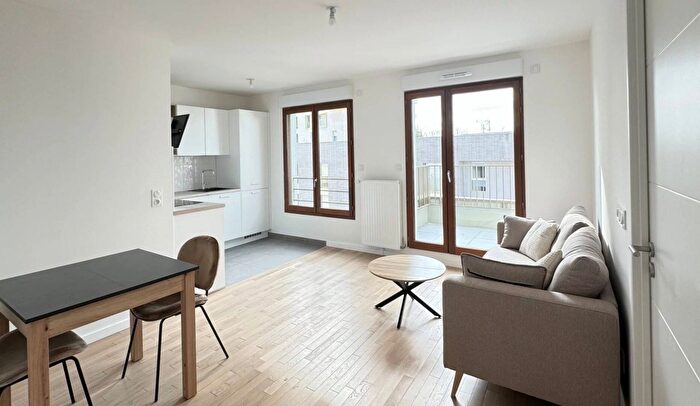 Appartement à louer - Voltaire-Grésillons, Asnières-sur-Seine - 2 pièces - 1 chambre