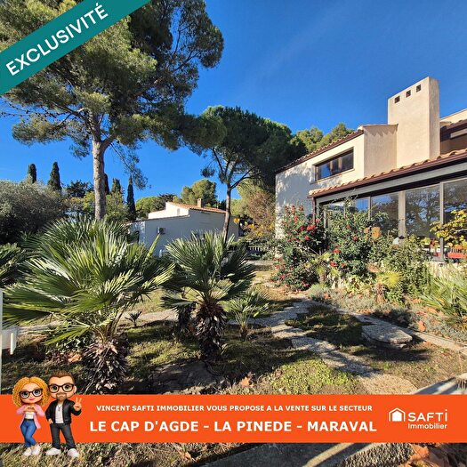 Maison à vendre - Agde, Le Cap dAgde - 10 pièces - 4 chambres