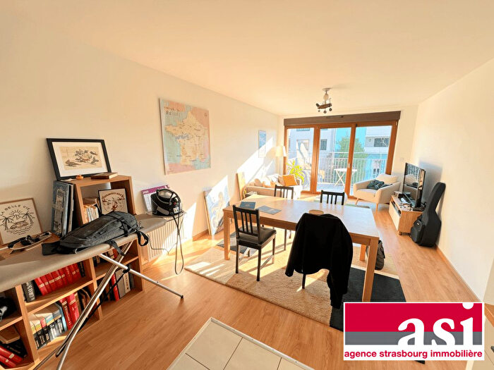 Appartement à vendre - Strasbourg, Cronenbourg - 2 pièces - 1 chambre
