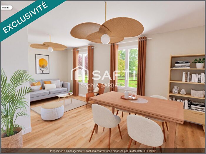 Appartement à vendre - Nantes, Doulon, Bottières, Toutes Aides, Le Grand Blottereau - 3 pièces - 2 chambres