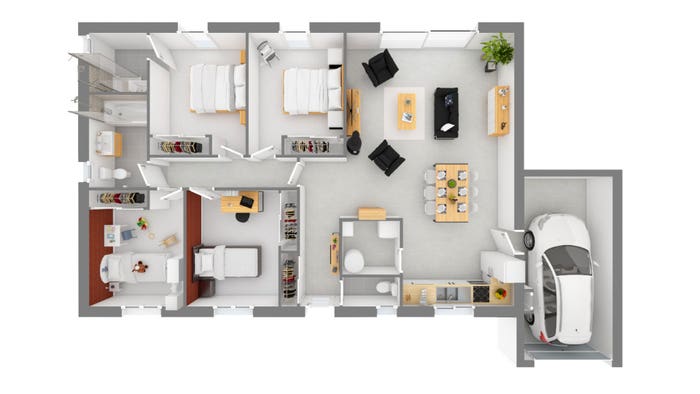 Maisons à vendre et appartements à louer - 3