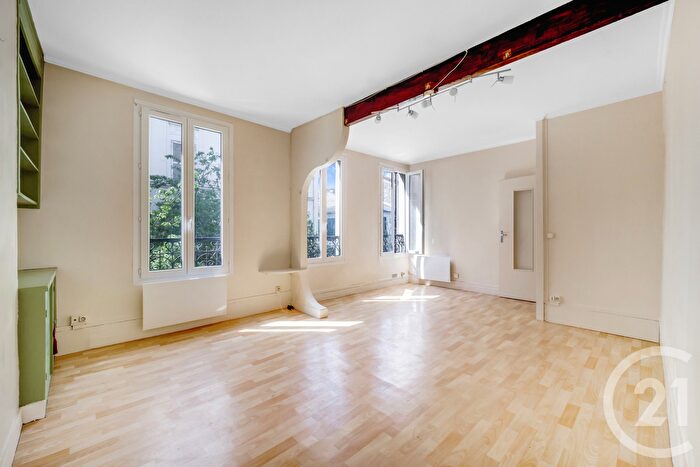 Appartement à vendre - Montrouge, Le vieux Montrouge - 2 pièces - 1 chambre