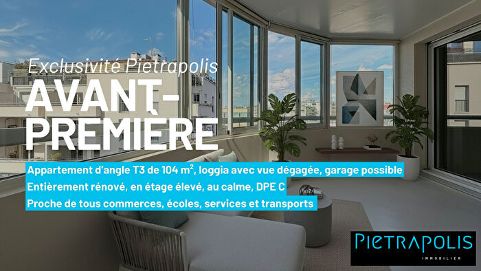 Appartement à vendre - Lyon e , Villette, Paul Bert - 3 pièces - 2 chambres