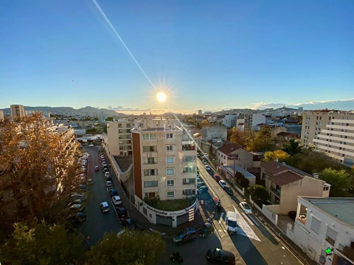 Appartement à vendre - Marseille e , Pont de Vivaux - 3 pièces - 2 chambres