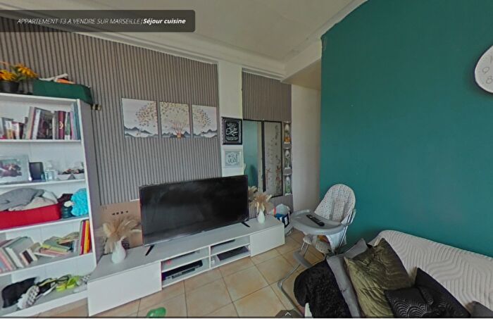 Appartement à vendre - Marseille e , Le Canet - 3 pièces - 2 chambres