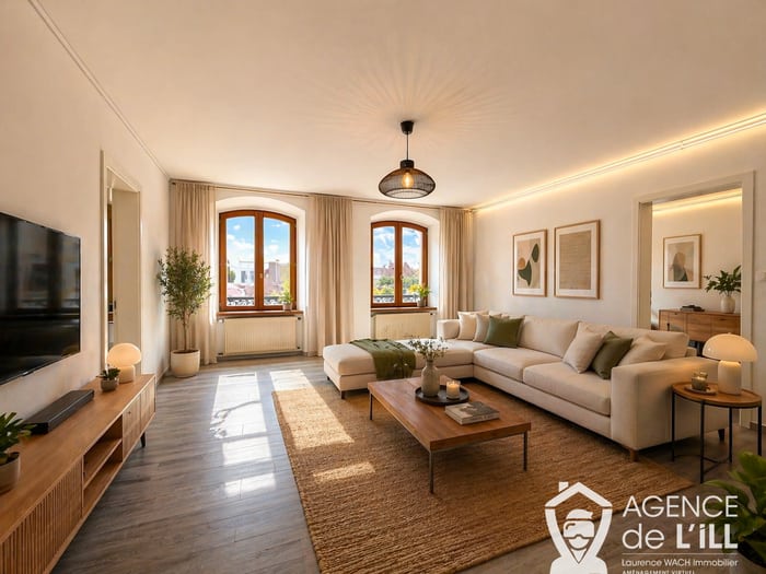 Appartement 4 pièces à Benfeld, à louer