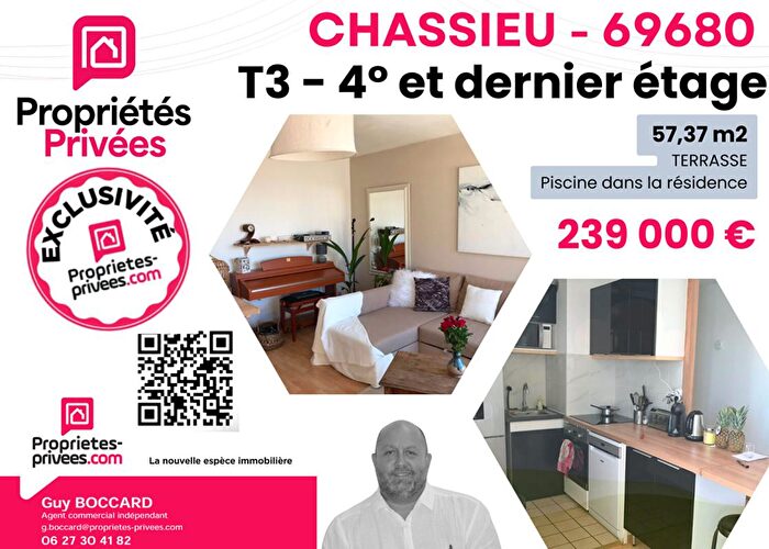 Chassieu - Appartement 3 pièces à vendre
