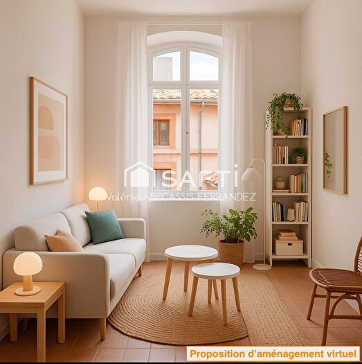 Appartement à vendre - Toulouse, Les Carmes-Esquirol - 2 pièces - 1 chambre