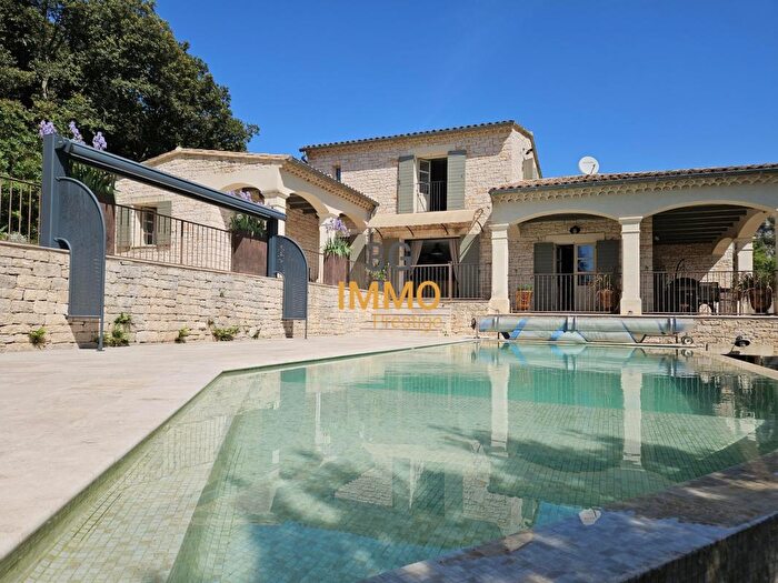 Maison à vendre - Goudargues - 7 pièces - 4 chambres