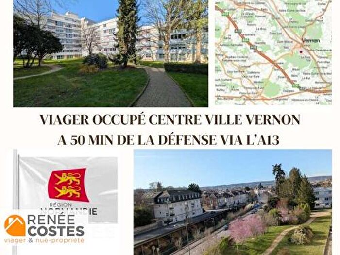 Appartement à vendre - Vernon, Gamilly, Valmeux, Moussel, Blanchères - 5 pièces - 3 chambres