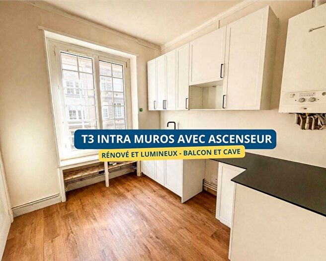 Appartement à louer - Intra Muros, Saint-Malo - 3 pièces - 2 chambres