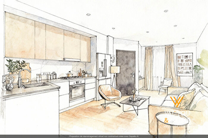Appartement 1 pièce à vendre à Oullins, Centre-ville