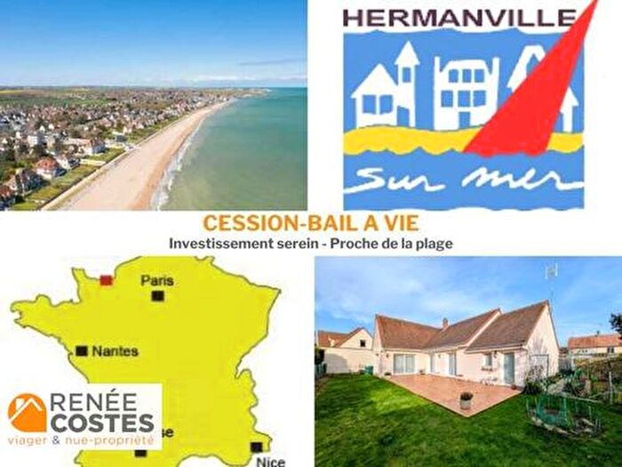 Maison à vendre - Hermanville-sur-Mer - 4 pièces - 3 chambres