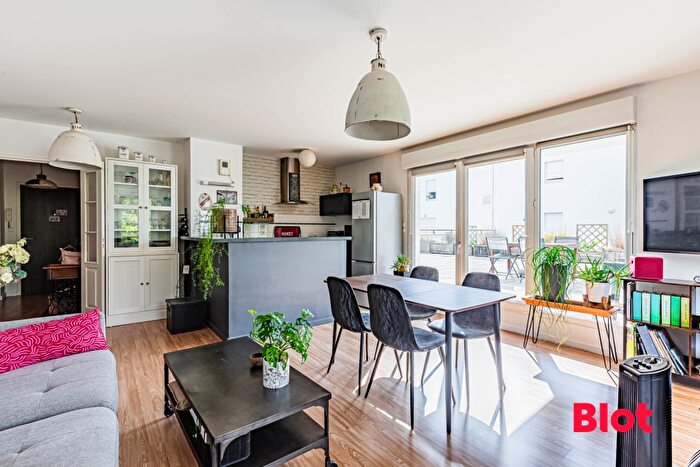 Nantes, Les Bruyères, La Géraudière : Appartement 3 pièces à vendre