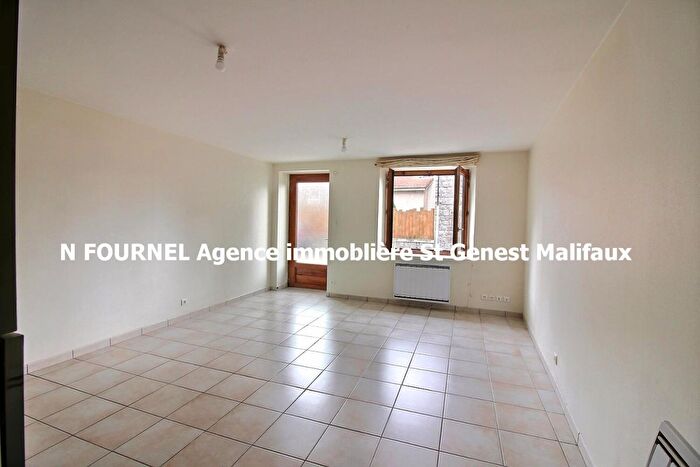 Appartement à louer - Jonzieux - 2 pièces - 1 chambre
