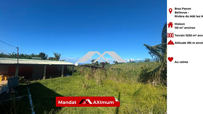 Maison à vendre - Bras-Panon, Les Hauts de la Rivière du Mât - 6 pièces - 5 chambres