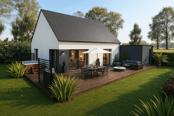 Maison 3 pièces à vendre à Douarnenez, Centre-ville, Port Rhû