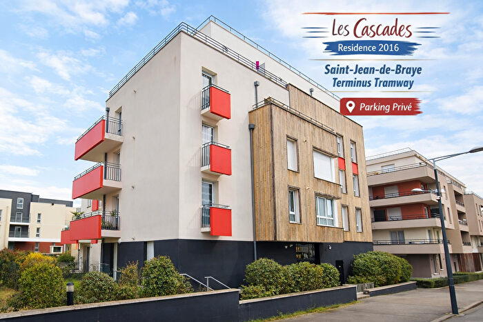 Appartement à vendre - Saint-Jean-de-Braye, Centre-ville - 3 pièces - 2 chambres