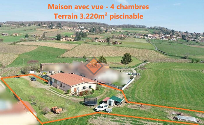 Maison à vendre - Le Bois-dOingt - 5 pièces - 4 chambres