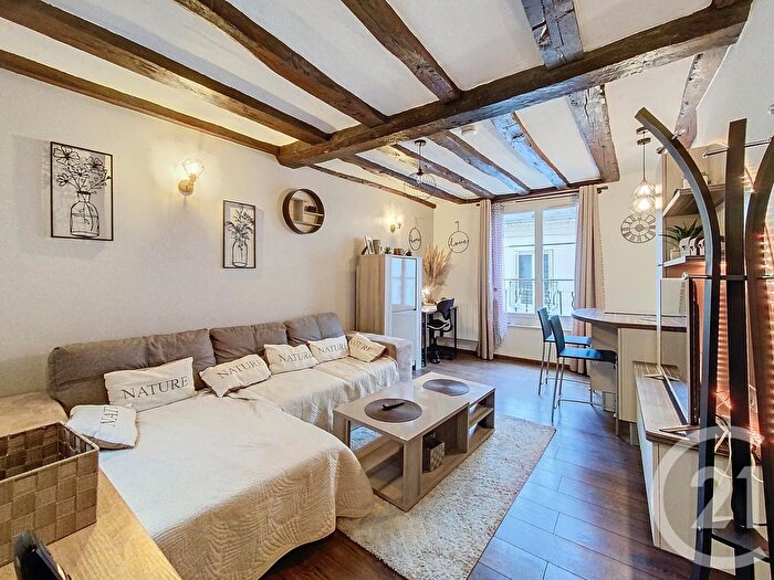 Appartement à louer - Tours, Centre-ville - 2 pièces - 1 chambre