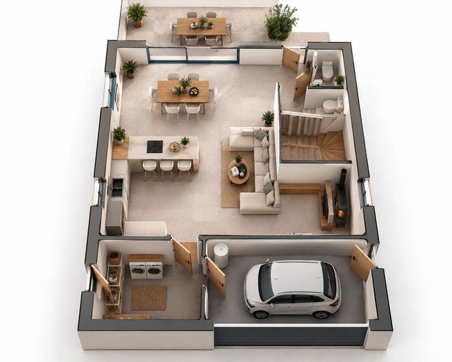 Maisons à vendre et appartements à louer - 3