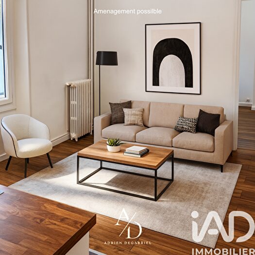 Appartement à vendre - Toulon, Saint-Roch - 2 pièces - 1 chambre