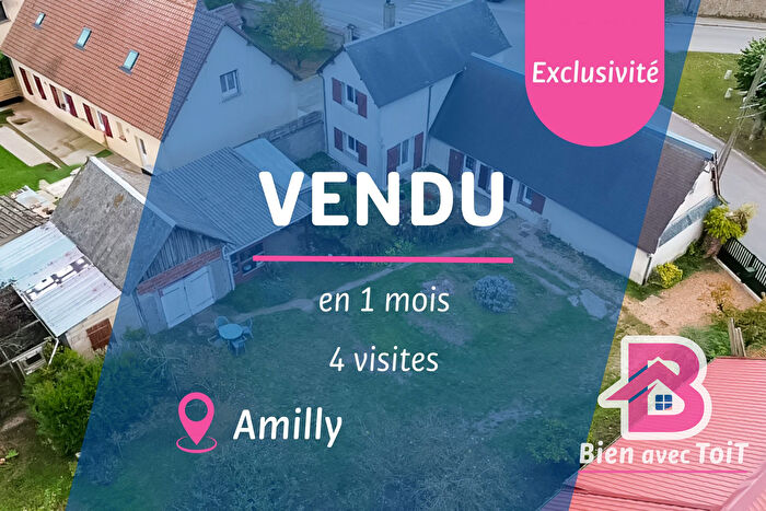 Maison à vendre - Amilly - 5 pièces - 4 chambres