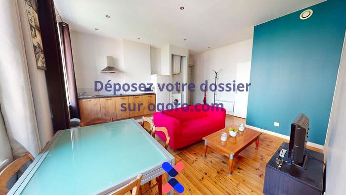 Fauriel, Saint-Étienne : Appartement 2 pièces à louer