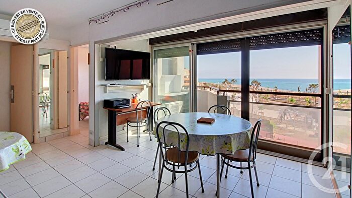 Le Barcarès, Grande Plage, Cap de Front, Parc des Dosses - Appartement 2 pièces à vendre