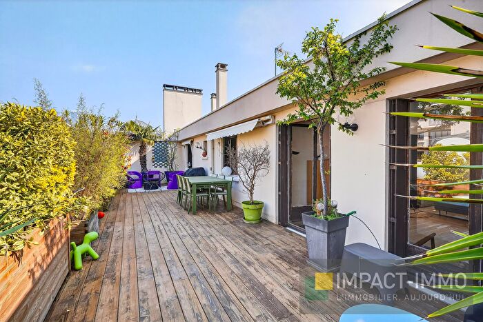 Appartement à vendre - Puteaux, Centre-ville - 4 pièces - 2 chambres