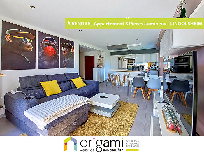 Appartement 3 pièces à vendre à Lingolsheim, Centre-ville