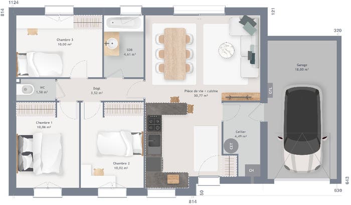 Maisons à vendre et appartements à louer - 2