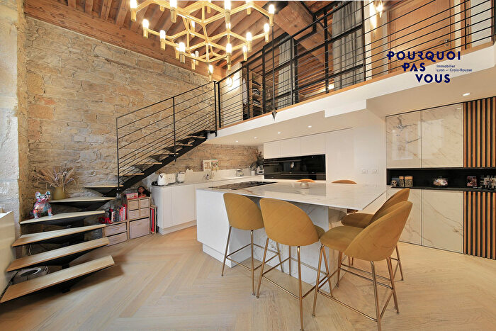 Appartement à vendre - Lyon e , Croix Rousse Est - 4 pièces - 3 chambres