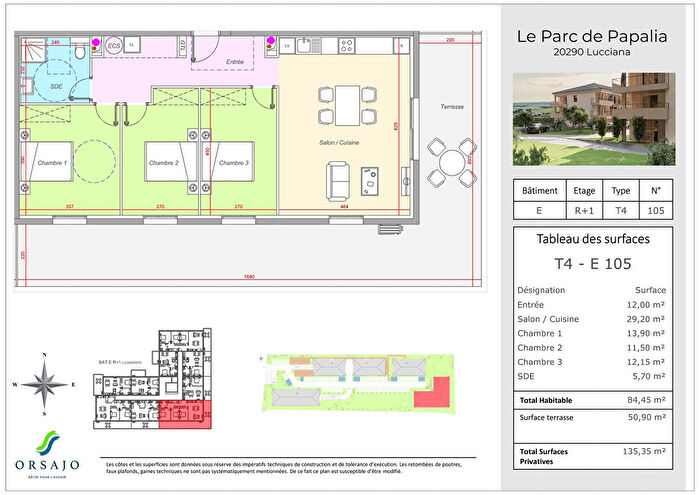 Appartement 4 pièces à vendre à Lucciana