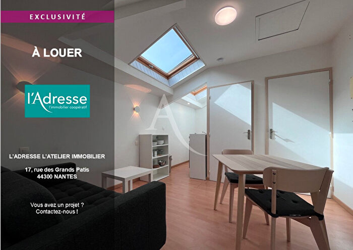 Appartement à louer - Nantes, Eraudière, La Marrière, Rond-point de Paris - 1 pièce