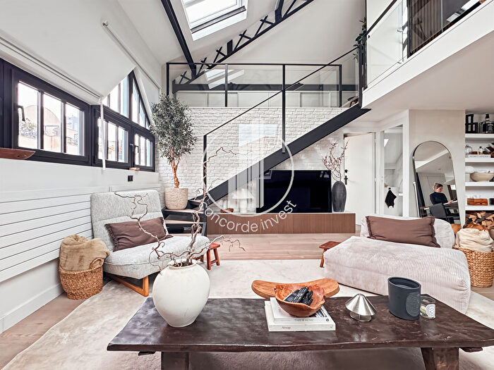 Appartement à vendre - Courbevoie, Hôtel de ville - 3 pièces - 2 chambres