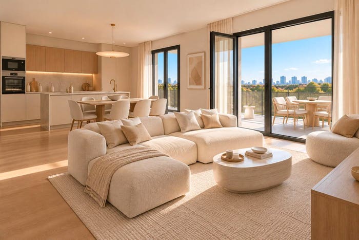 Suresnes, Carnot, Gambetta : Appartement 4 pièces à vendre