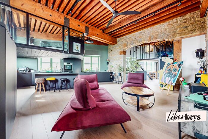 Appartement à vendre - Lyon e , Croix Rousse Est - 3 pièces - 2 chambres