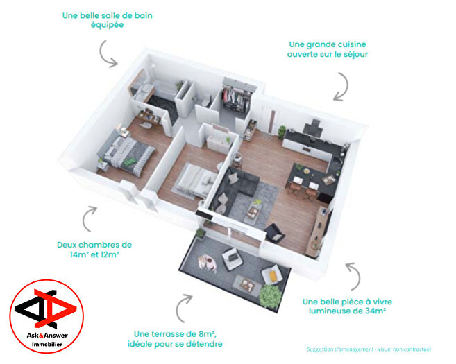 Maisons à vendre et appartements à louer - 2