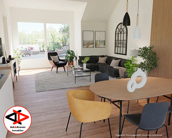 Appartement à vendre - Amboise, Malétrenne, Plaisance, La Serpe - 3 pièces - 2 chambres