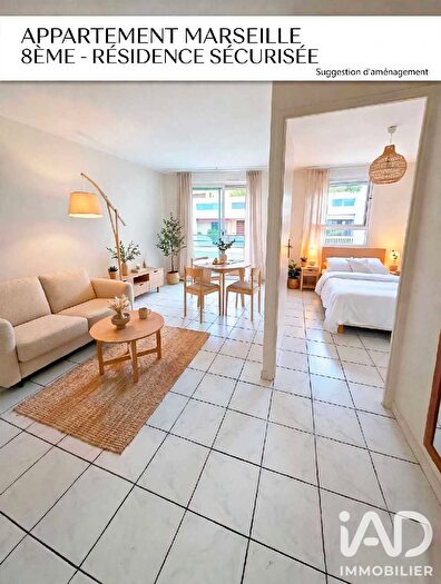 Appartement 2 pièces à vendre à Marseille 8ème, Le Rouet