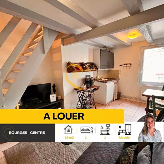 Appartement à louer - Bourges, Centre-ville, Charlet, Lahitolle, Pignoux, Sembat - 1 chambre